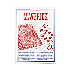 Maverick Jumbo 12 Pack Playing Cards , Blue