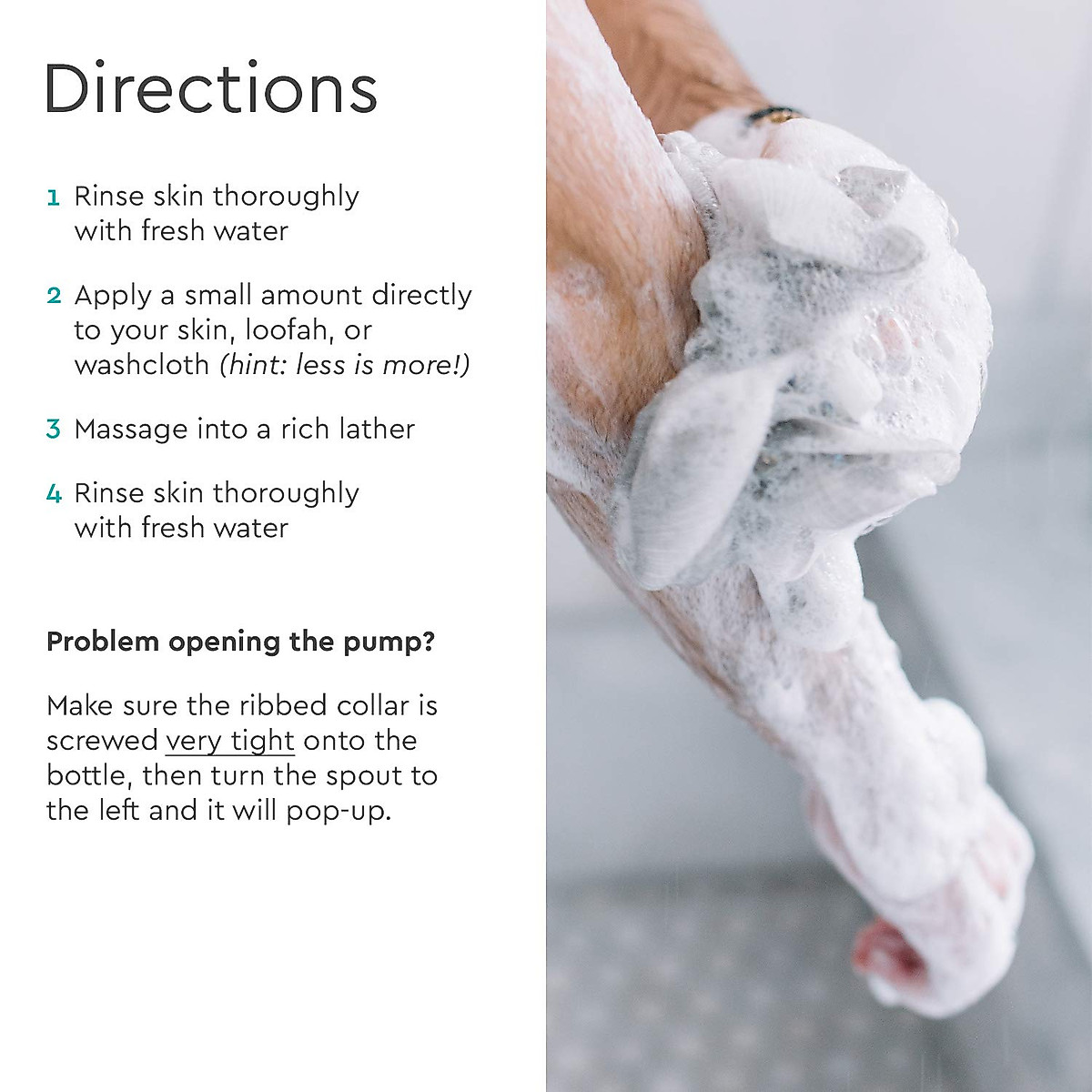 Puracy Body Wash, Natural Body Wash, 98.6% Pure Plant Ingredients, Moisturizing Shower Gel for Women Men Kids, Body Soap for Dry Sensitive Skin. Gently Scented with Citrus & Sea Salt, 12 Oz