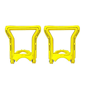 Drinking Water Bottled Handle, 5 Gallon Water Bottle Handle, Energy Saving Ergonomic Water Bottle Carrier 2pcs(Yellow)