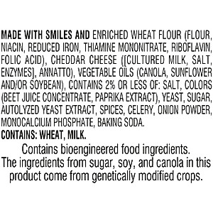 Goldfish Disney Mickey Mouse Cheddar Crackers, Snack Crackers, 27.3 oz carton