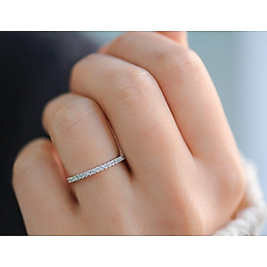 Kobelli 1/4ct.tw Diamond Classic Wedding Band 14k Rose Gold, 4.5