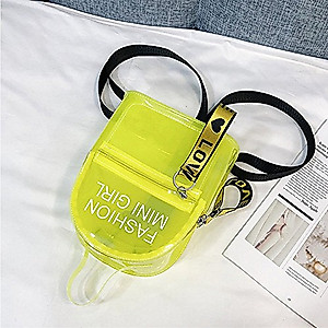 Mini Backpack Purse Stadium Approved Women Transparent Handbag Shoulder Bag