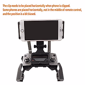 Hanatora 4-11 Inch Tablet Phone Front Holder Mount with Neck Lanyard for DJI Mavic Mini/Mini SE,Mavic 2 Pro/Zoom, DJI Mavic Air/Spark/Mavic Pro/Platinum Remote Control