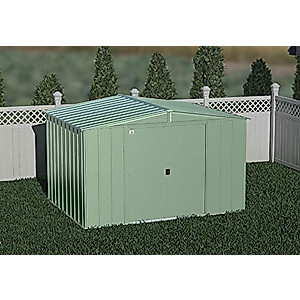 Arrow Shed Classic 10' x 8' Outdoor Padlockable Steel Storage Shed Building