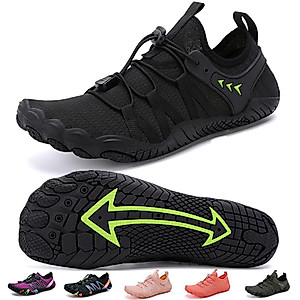 Water Shoes Men Women Barefoot Shoes Outdoor for Beach Aqua Swim Pool River Water Quick Dry Boating Fishing Diving Surfing with Yoga Aerobics