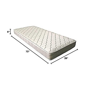 Home Life Mattress, Twin, White