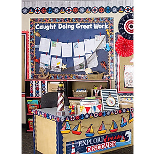 Teacher Created Resources Anchors Straight Border Trim (5476)