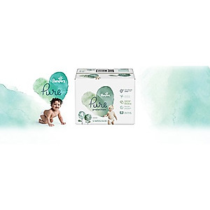 Diapers Size 4, 52 Count - Pampers Pure Protection Disposable Baby Diapers, Hypoallergenic and Unscented Protection, Super Pack (Old Version)