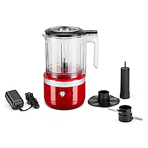 KitchenAid Cordless 5 Cup Food Chopper - KFCB519, Empire Red