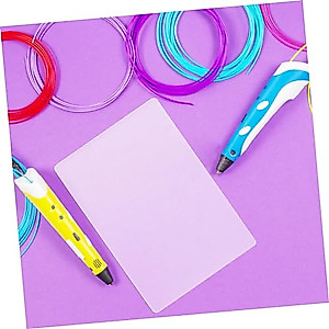 NUOBESTY 10pcs Drawing Board for 3D Printing Pen Plastic Convenient Painting Mat 3D Printing Pen Mat Plastic Basic Template