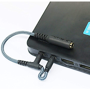 Cable Boom Microphone Compatible with HyperX Cloud Flight | 3.5mm Jack Headphone - Volume Control for Playstation PS4 or Xbox One Controller, PC, Tablet,Laptop,Smartphone - Boompro Gaming Mic (150CM)