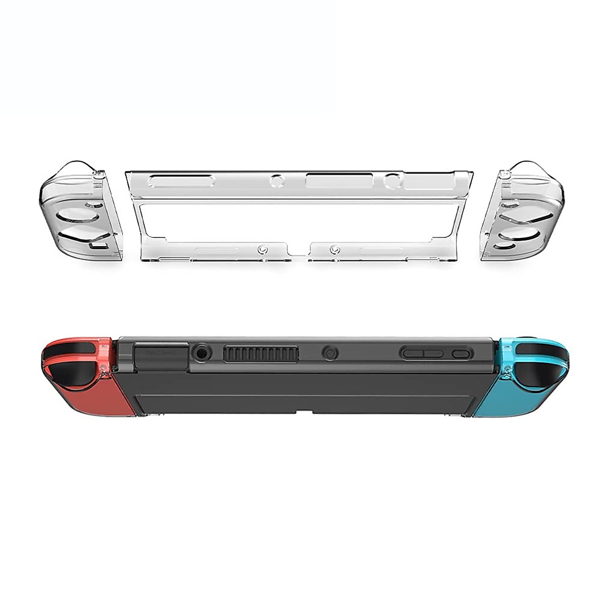 1 Set Pc Handle Case Gaming Console Supply Hard Case Game Console Shell Case Compatible for Switch Protective Case Plastic Case Game Console Protector Game Console Case