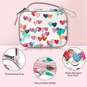 Fintie Protective Case for Canon Ivy Mini/Canon Ivy 2 Mini/Ivy CLIQ/Ivy CLIQ+/ Ivy CLIQ2/ Ivy CLIQ+2 Instant Camera Photo Printer - Shockproof Hard Shell Carrying Case, Emerald Illusions