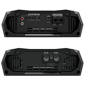 Stetsom Bravo BASS 3000 1 Ohm Mono Subwoofer Car Audio Amplifier, 3000.1 3K Watts RMS, 1Ω Stable, 3000x1, Monoblock, Sound Quality, Crossover & Bass Boost 3000W Sub Amp, Smart Coolers