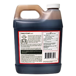 Farmer's Secret Tomato Booster Fertilizer (32oz) - Super Concentrated - 3:8:7 Ratio Fortified with Humic Acid, Iron and Calcium - Grow More Tomatoes