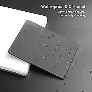 SmallRig 4 x 5.65 ND1.2 Filter (4 Stops), 4mm Thick Square Neutral Density Density Filter, with Multi-Layer Coatings Schott B270 Optical Glass, Fits for Matte Box – 3589