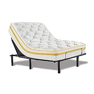 Simmons - Hybrid Gel Memory Foam Mattress - 12 Inch, King Size, Plush Feel, Individually Wrapped Coils, Moisture Wicking Cover, CertiPur-US Certified, 100-Night Trial