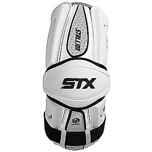 PD AGS5 03 WE/XX STX Lacrosse Stallion 500 Arm Guard, White, Large