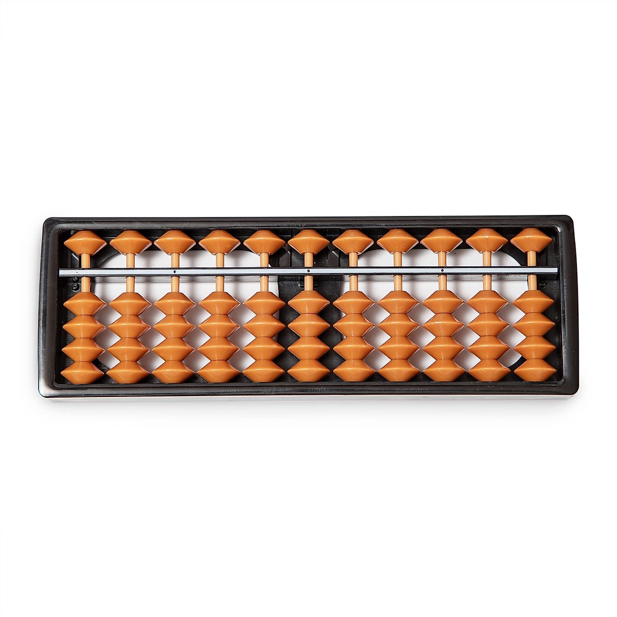 Digital Standard Abacus-17.8 cm-Professional 11-Column Soroban Calculator (Functional and Educational Tool)