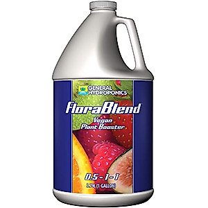 General Hydroponics FloraBlend, Plant Food, 0.5-1-1, 1 gal.