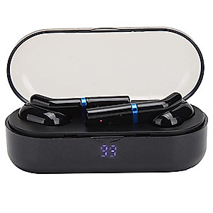 Vbestlife Bluetooth 5.0 Headphones, Wireless Earbud, Wireless Earphones, Stereo Earphones, Wireless Headphones, Dual Host, one Button Control, with Charging Box, for Sports, Outdoor