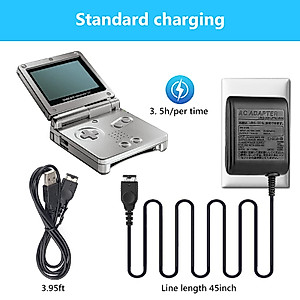 Charger for Gameboy Advance SP, AC Adapter for Nintendo DS Console, USB Power Cable for GBA SP Wall Travel Cord