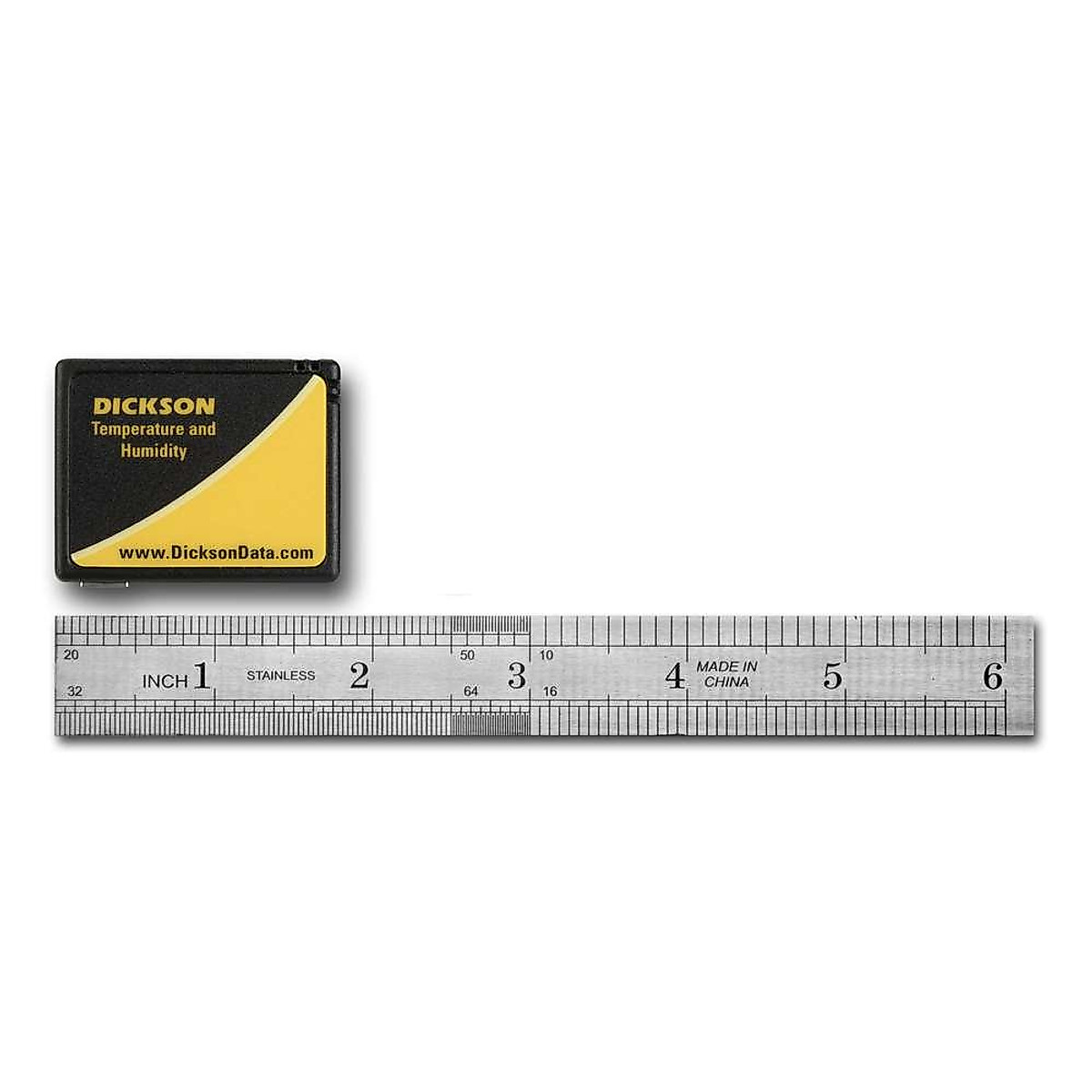 Dickson TK550 Compact Temperature and Humidity Data Logger, -4F to 158F Temperature Range, 0-95% RH Non-Condensing Humidy Range, Pack of 12