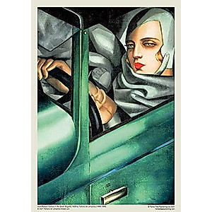 Adult Jigsaw Puzzle Tamara de Lempicka: Tamara in The Green Bugatti, 1929: 1000-Piece Jigsaw Puzzles