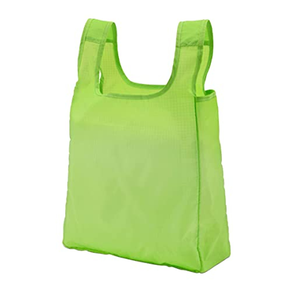 Reusable Grocery Bag - 5 Pack Green Reusable Shopping Bags with Pouch, Compact Travel Shopping Totes, Super Strong Shopping Bags, Foldable & Washable, Lightweight Ripstop Nylon for Groceries and Produce