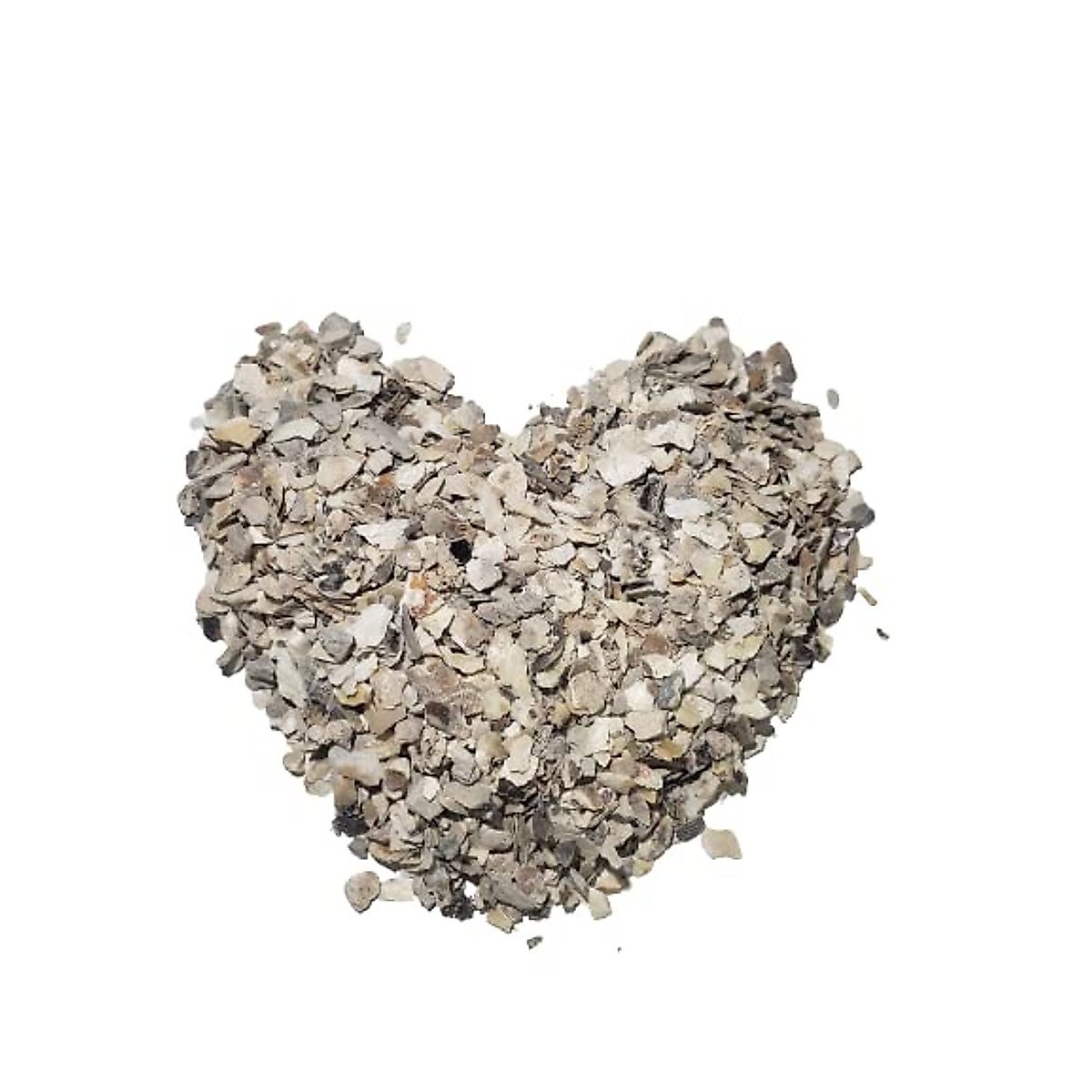 ESVK Chicken and Bird Feed Calcium Supplement | for Healthy Eggs Natural Flaked Oyster Shell - 8 Pounds (Pack of 1) | Made in USA