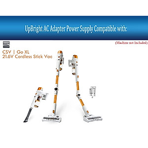 UpBright 25.6V AC/DC Adapter Compatible with Kenmore DS4015 DS4020 DS4030 DS4065 DS4090 DS4095 21.6V Li-ion Battery CSV Go XL Max Elite Cordless Stick Vacuum 561051105 YINLI YLS0241A-T256080 Charger