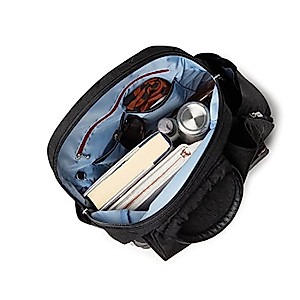 Baggallini womens New Classic Heritage With Rfid Phone Wristlet All Day Backpack, Sterling Shimmer, One Size US