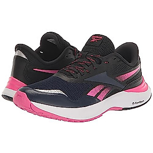 Reebok Women's Endless Road 3.0 Running Shoe, Vector Navy/Black/Proud Pink, 7