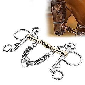 N/A Horse Riding Equipment Horse Riding Drill Bit Stainless Steel Horse Riding Drill Bit Fittings Spliced Silicon Brass Connector