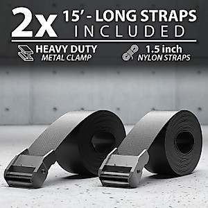 Synergee Wood Olympic Gymnastics Rings 1.25" Grip with Adjustable Straps for Pull Ups Dips and Muscle Ups. Red and Black Grip Tape Included.