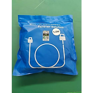 Sniokco 10K 8K HDMI 2.1 Cable 16FT, Certified 48Gbps Ultra High Speed HDMI® Cable 4K 240Hz 165Hz 120Hz 8K 60Hz eARC HDCP2.3 HDR10+ Compatible with PC TV Monitor Projector Ro-ku Sky-Q PS5 X-Box