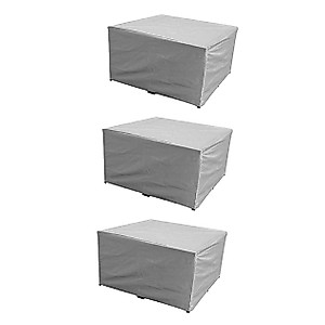 GANAZONO 3pcs couch covers for reclining couches backyard furniture recliner chair covers for reclining chair furniture cover outdoor patio furniture covers 210d umbrella cover windproof