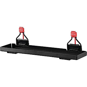 Rubbermaid Metal Shed Shelf (4 Pack) & Large Mounted Power Tool Holder (6 Pack)