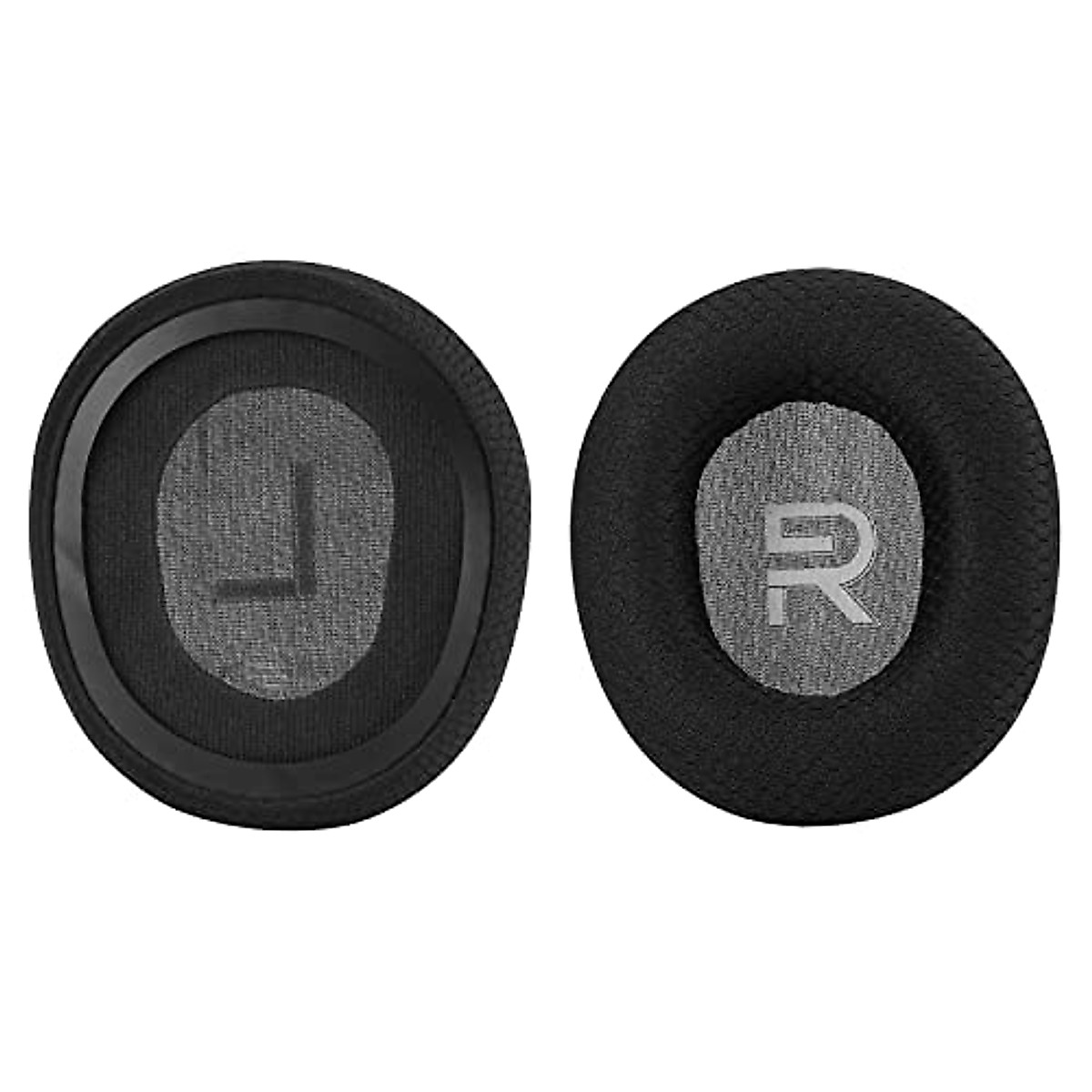 Geekria Comfort Mesh Fabric Replacement Ear Pads for SteelSeries Arctis Nova Pro Wired, Arctis Nova 1, Arctis Nova 3, Arctis Nova 7 Headset Earpads, Ear Cups Cover Repair Parts (Black)