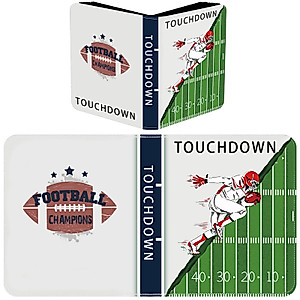 900 Pockets Football Cards Binder,Trading Card Holder Album Storage Display with Football Card Sleeves Card Holder Protectors for Football Card and Sports Card