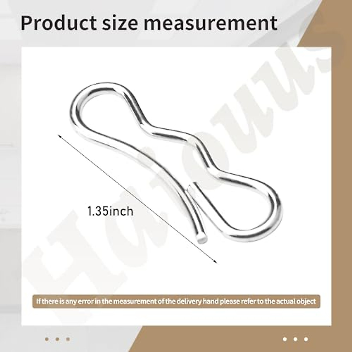 Haiouus 714-04040 Bow Tie Cotter Pin / Shear Pins Compatible with Cub Cadet MTD Troy-Bilt Craftsman 194208 Ryobi Husqvarna 532194208 & More Brands, for 714-04040 71404040 714-0104 (30-Pack)