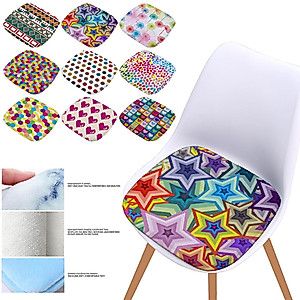 Alalaso Seat Cushion, Memory Foam Seat Cushion for Chair, Christmas Chair Pad – Perfect for Office Chair and Dinning Chair