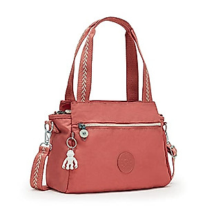 Kipling Women's Elysia Crossbody Bag, Lightweight, Multi-Compartment Magnetic Snap Pockets, Shoulder Bag