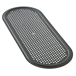 LloydPans Kitchenware 7 Inch by 18 Inch Perforated Flatbread Pan Made in the USA