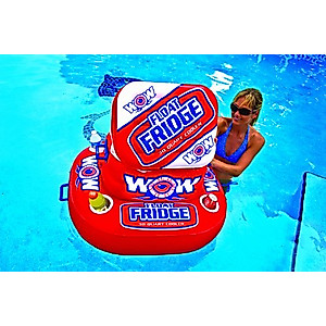 WOW World of Watersports Float Fridge 30 Can Capacity Inflatable Cooler, 11-2000
