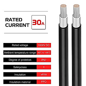 KEDAKEJI 1 Pair Solar Y Connector Solar Panel Parallel Connectors 1 to 4 Solar Connector Solar Cable Wire Plug Tool Kit (M/FFFF and F/MMMM)