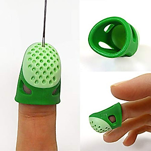 Dritz 204-M Soft Comfort Thimble, Size Medium,Green