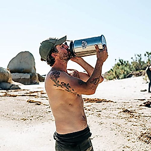 YETI Rambler Gallon Jug, Vacuum Insulated, Stainless Steel with MagCap, Nordic Blue