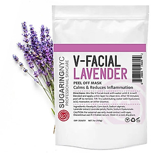 Sugaring NYC Vajacial Mask Lavender with Lavender Elements V-Facial 7oz 200g