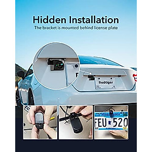 REDTIGER Original Rear Camera for Dash Cam, Suitable for F7N, 1080P Waterproof Backup Camera with Cable